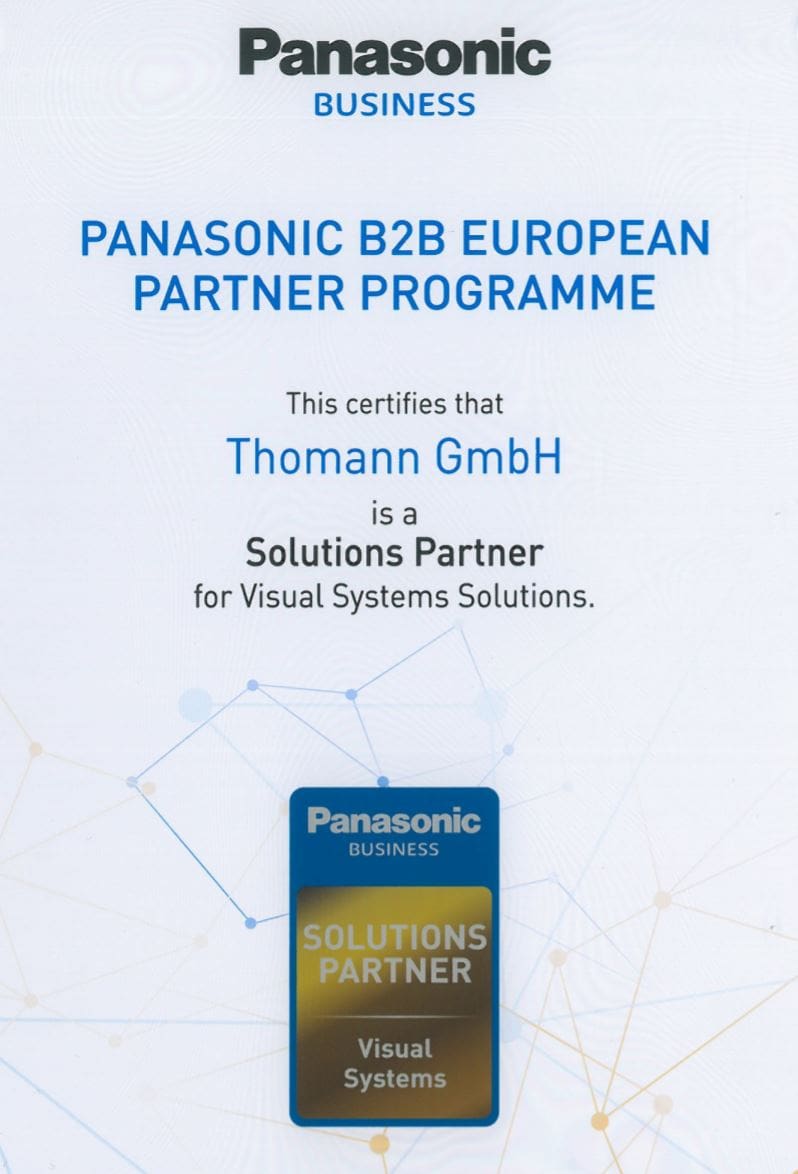 Thomann Audio Professionell wird Panasonic Business Solutions Partner ...